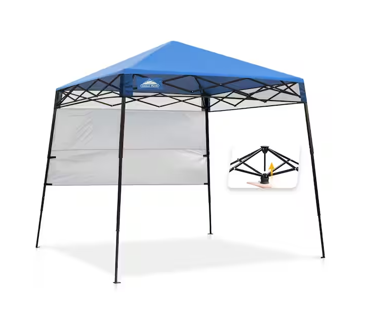 Day Tripper 8 ft. x 8 ft. Slant Leg Lightweight Compact Portable Canop ...
